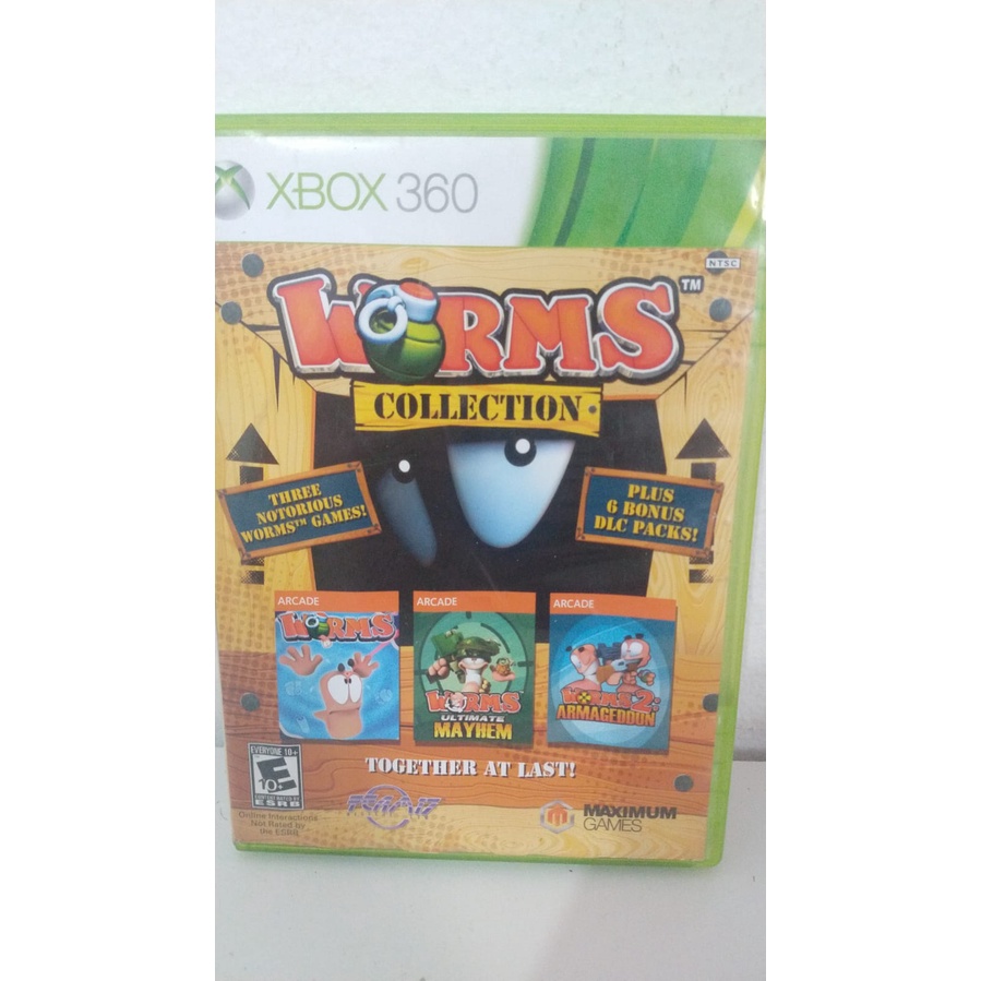 Jogo Worms Collection Xbox 360 Midia Física Usado | Shopee Brasil