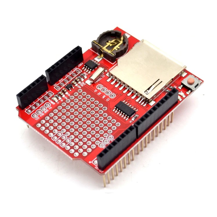 Módulo Data Logging Logger Shield XD-204 para Arduino - 1 peça | Shopee ...