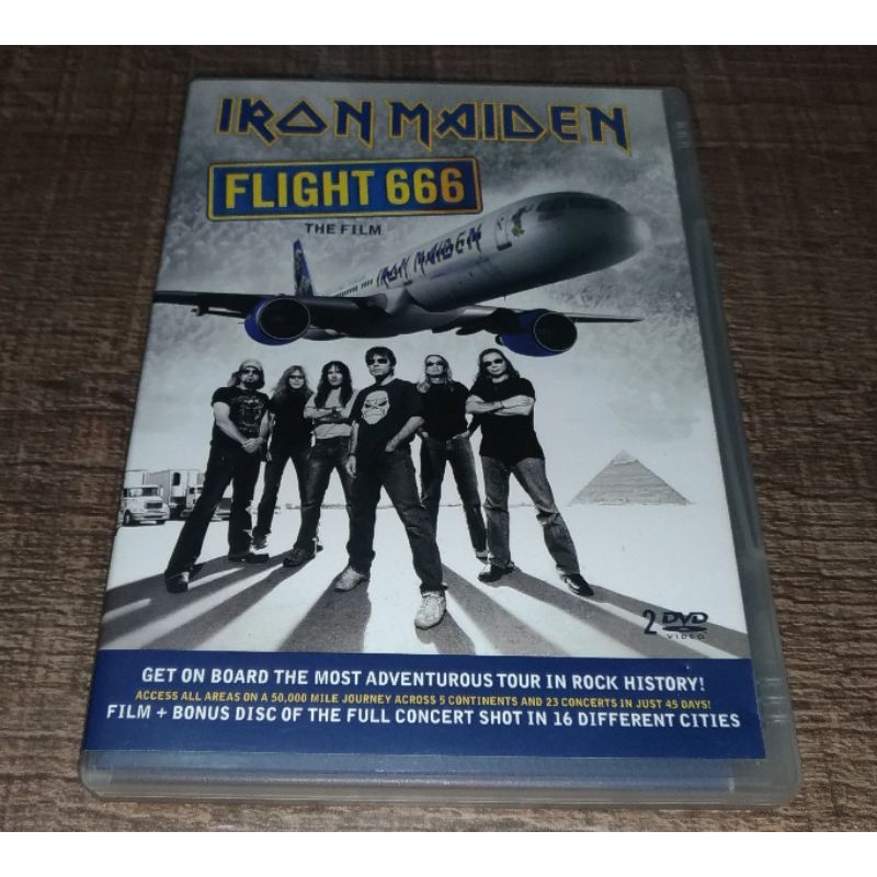 DVD Iron Maiden - Flight 666 (Duplo) | Shopee Brasil