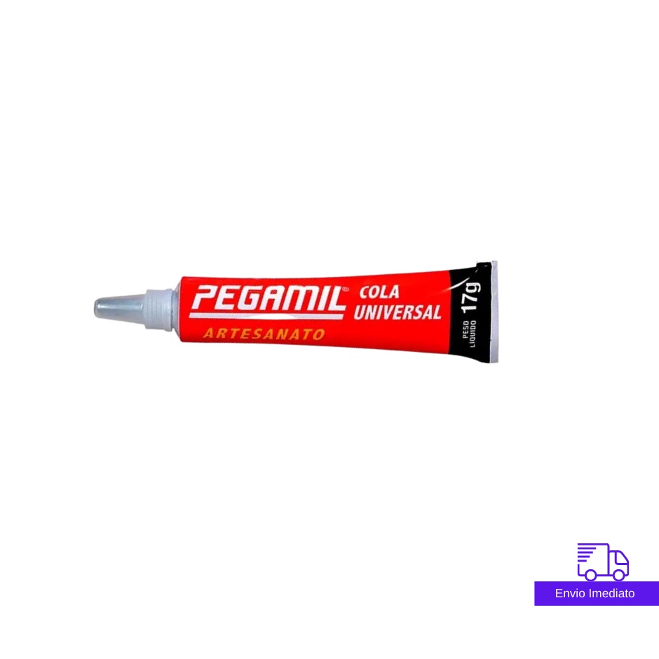 Cola Universal Pegamil 17g 1 Unidade Cola Para Artesanatos | Shopee Brasil