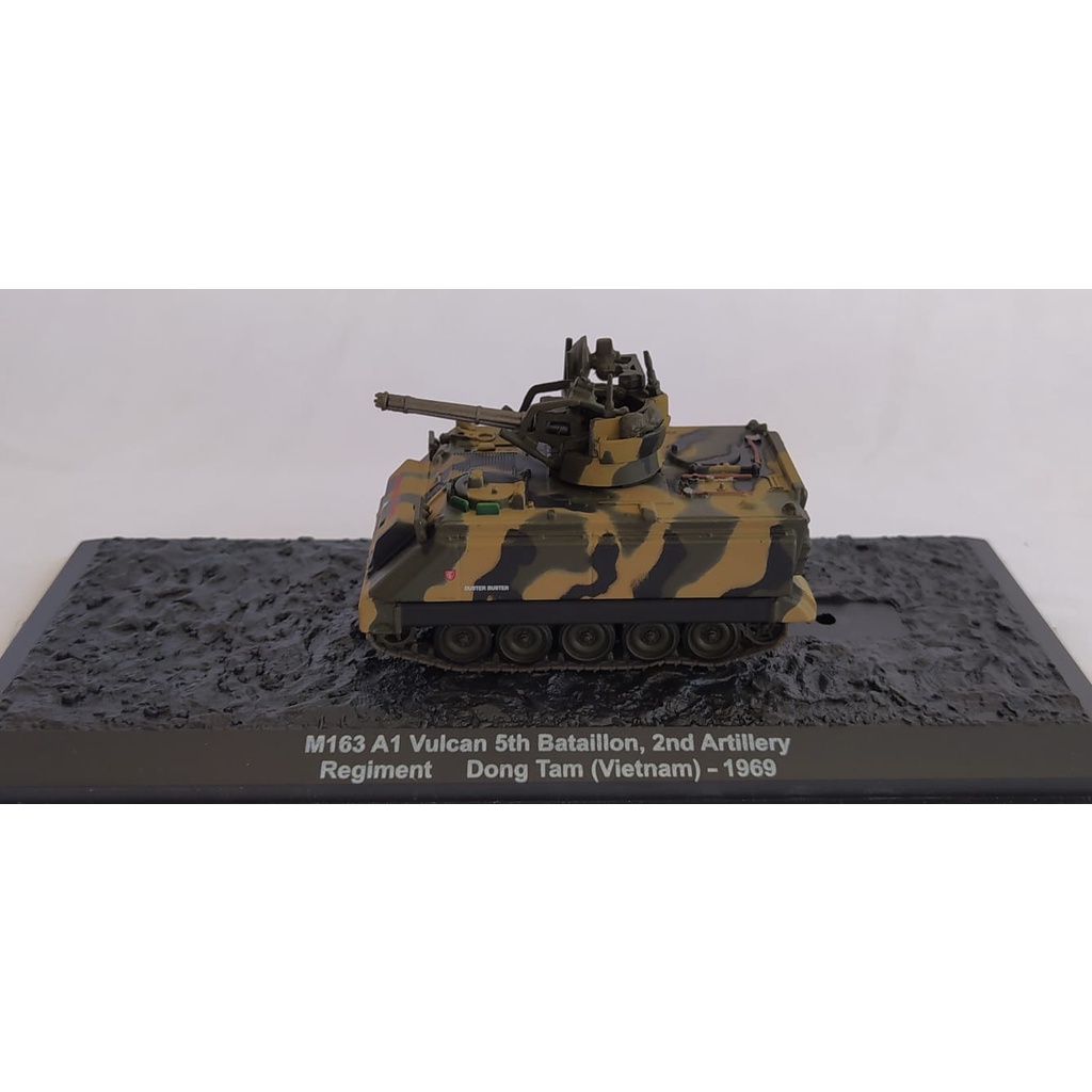 Blindado M163 A1 VULCAN (COLEÇÃO BLINDADOS DE COMBATE) | Shopee Brasil