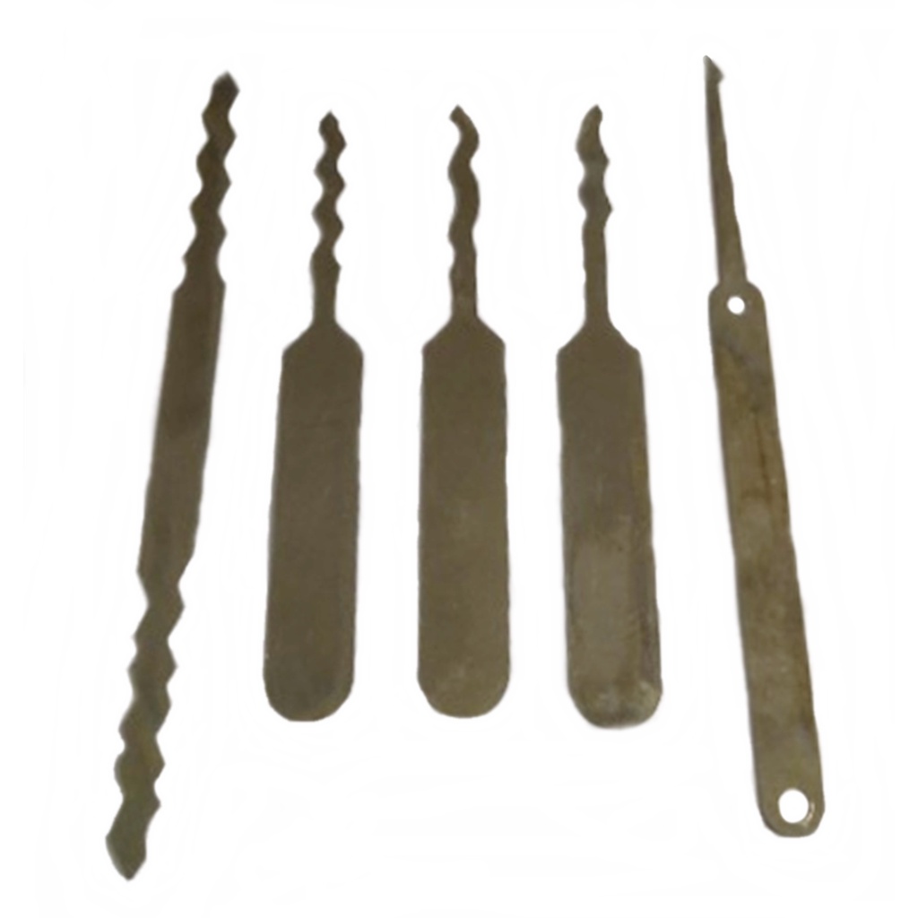 Chave Micha Mestra 5 Peças Inox tipo yale | Shopee Brasil