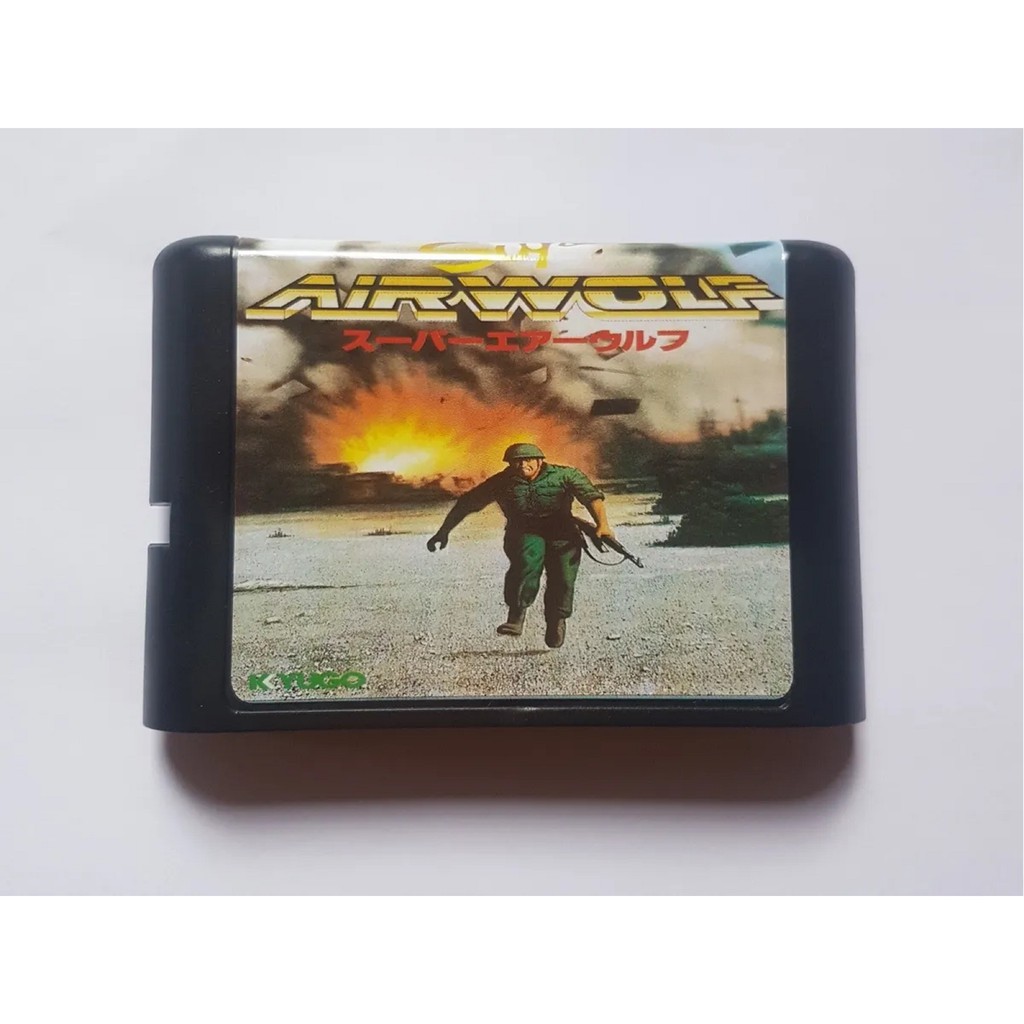 Super Airwolf - Crossfire Mega Drive Genesis | Shopee Brasil