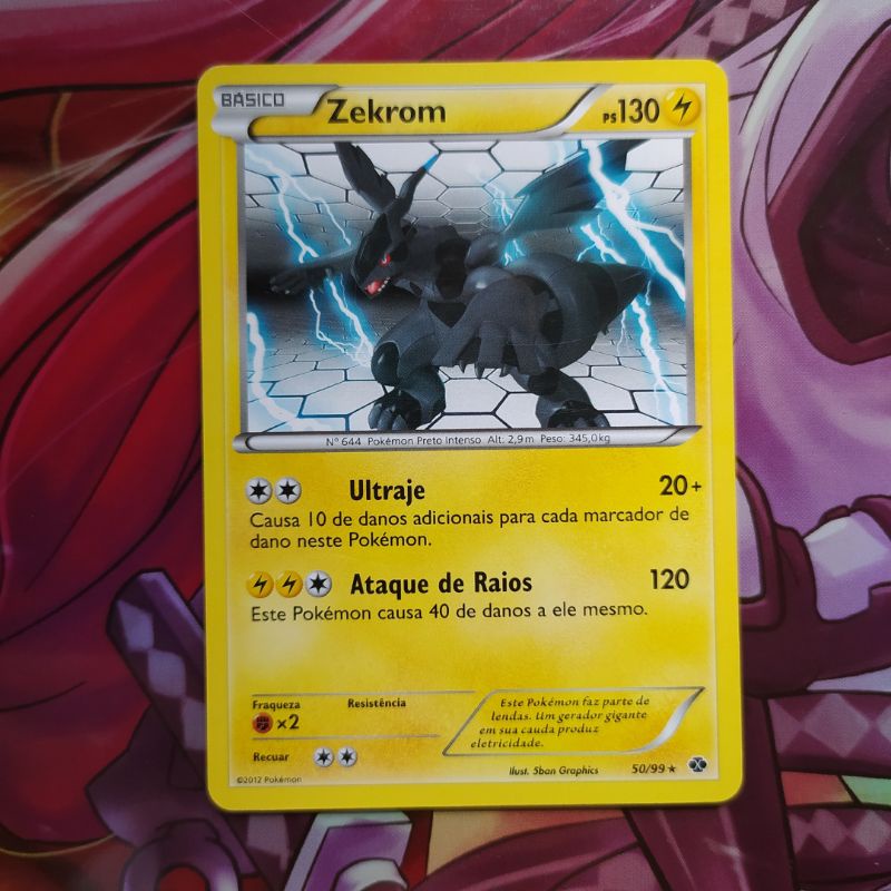 Zekron Pokemon TCG Original (Nova!) | Shopee Brasil