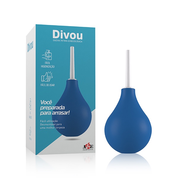 Ducha Íntima Ginecológica Divou Adão e Eva | Shopee Brasil