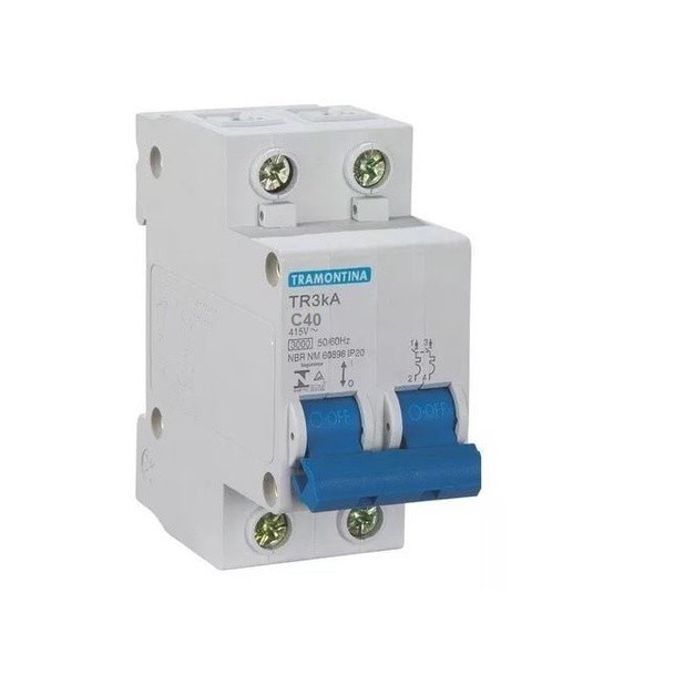 Disjuntor Bipolar TR3KA Curva C 40A Tramontina | Shopee Brasil