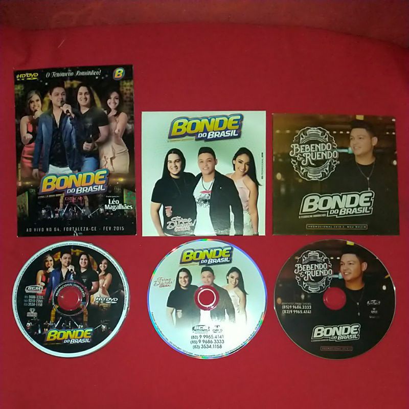 CD e DVD Bonde do Brasil Mídia Original | Shopee Brasil