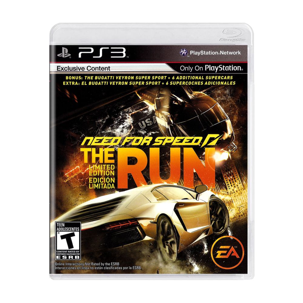 Need For Speed The Run Ps3 - Mídia Física Original | Shopee Brasil