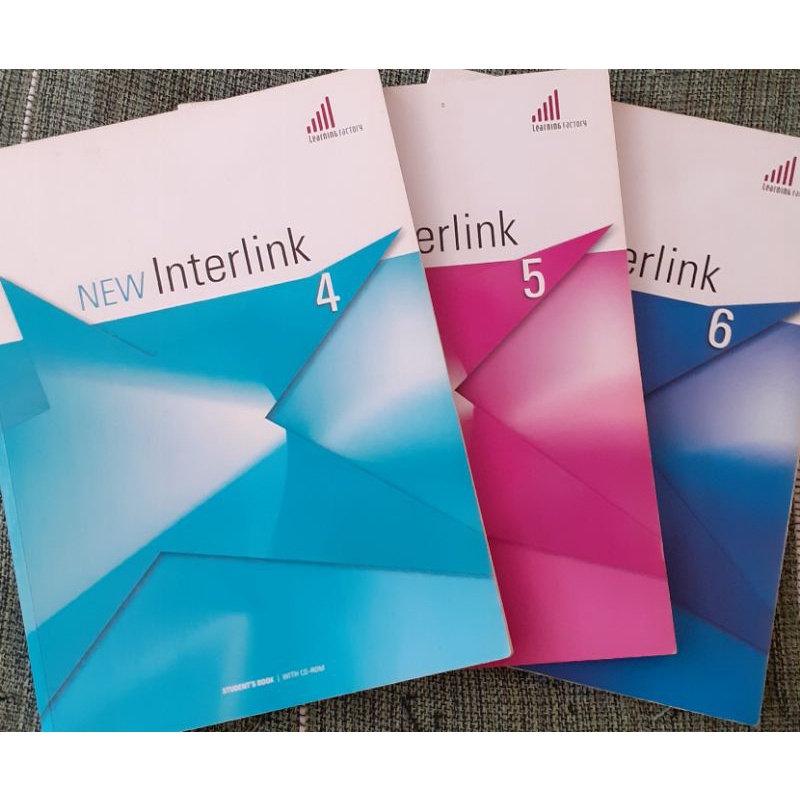 Livro New Interlink student's book 4 - 5 - 6 ( Cultura Inglesa ...