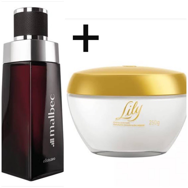 kit Malbec 100ml+ Creme Lily 250g | Shopee Brasil