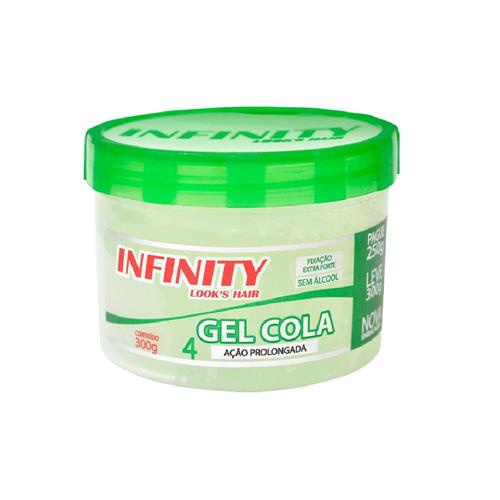Gel Cola Infinity Looks Hair - Extra Forte | Shopee Brasil