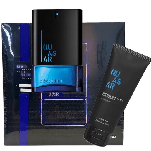 Kit Presente Dia dos Pais Quasar o Boticário | Shopee Brasil
