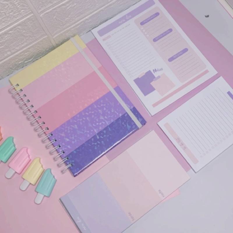 COMBO Organizada - Caderno & Planners | Shopee Brasil