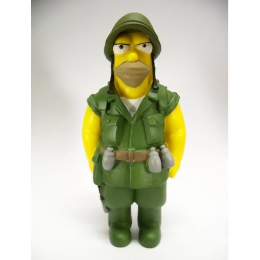 Fighting Abe Simpson Soldado Militar Militaria Homer Bart The Simpsons ...