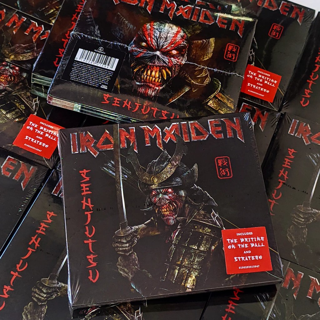 CD Iron Maiden - Senjutsu (Digipack Duplo) Novo e lacrado | Shopee Brasil