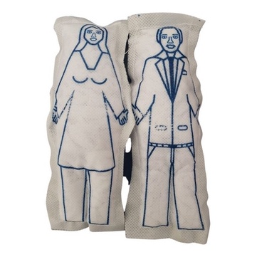 Casal de Boneco Pano Ritual Vodu Voodoo vudu - Umbanda e candomblé | Shopee Brasil