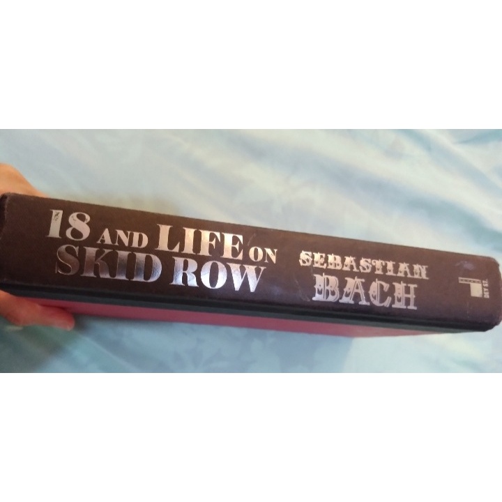 Livro 18 and life on Skid Row- autobiografia de Sebastian Bach ...