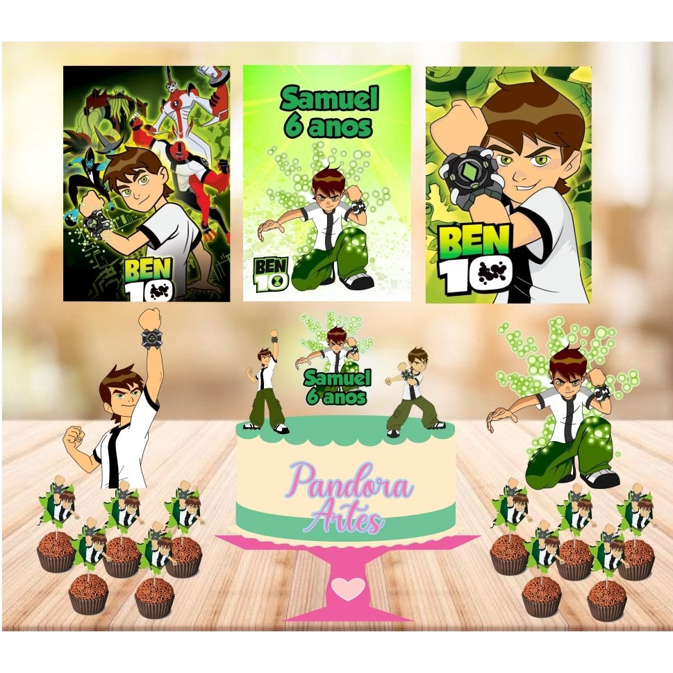 Kit Festa Ben 10 | Shopee Brasil