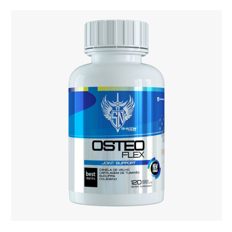 Osteo Flex 120 Caps. Shadow Nutrition | Shopee Brasil