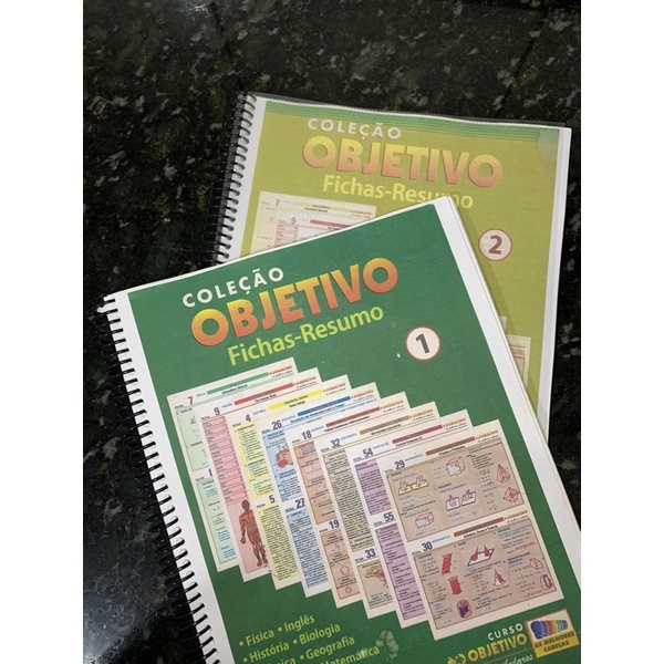Apostilas Fichas Resumo Objetivo | Shopee Brasil