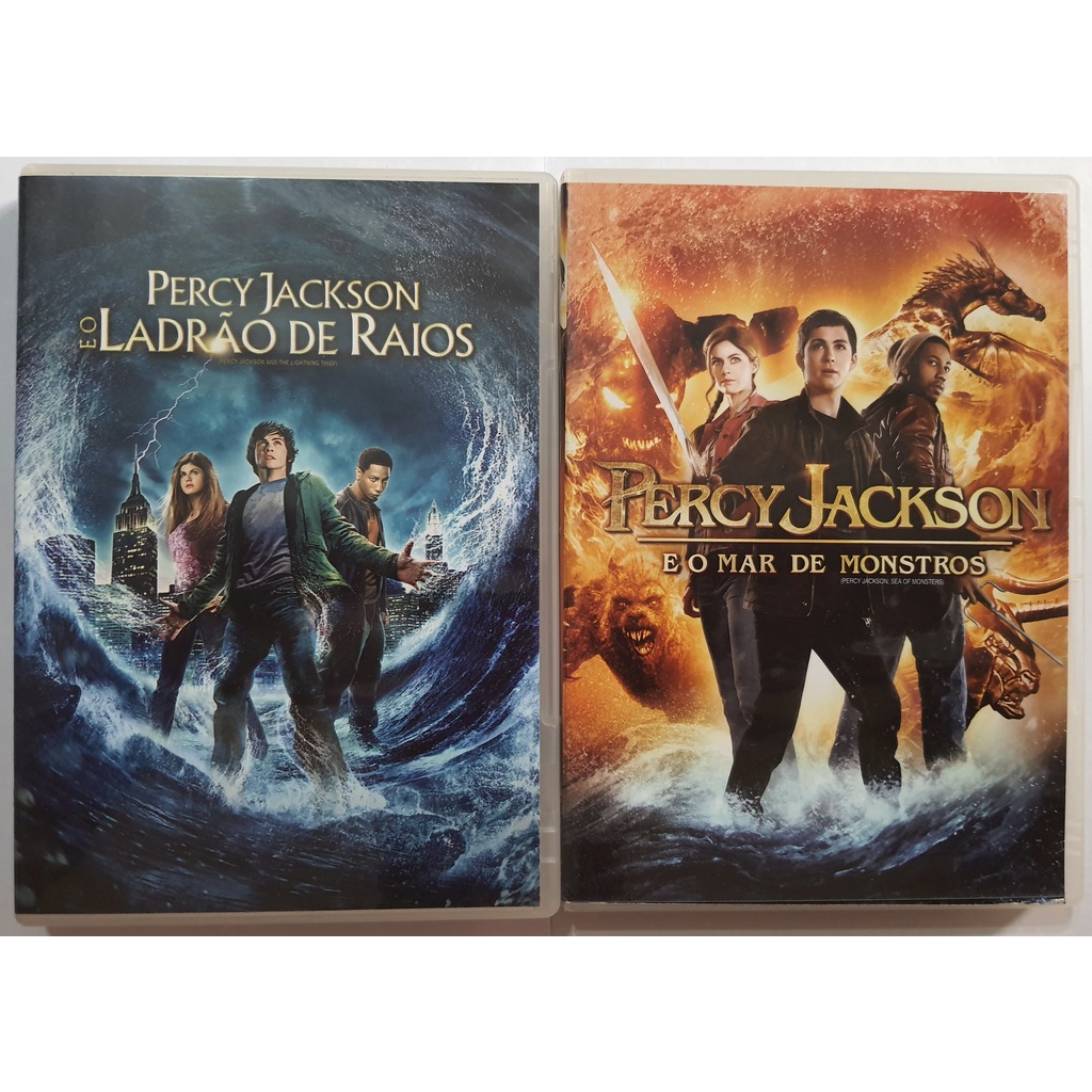 DVDs Coleção Percy Jackson - 2 Filmes (Ladrão de Raios e Mar de ...