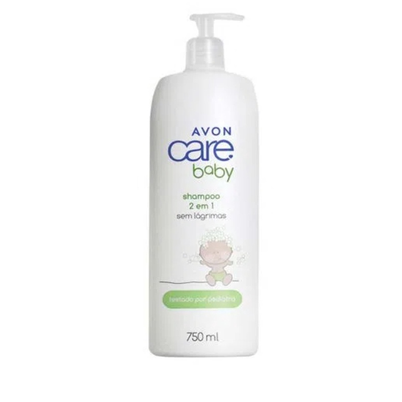 Shampoo 2 em 1 Avon Care Baby - 750ml | Shopee Brasil