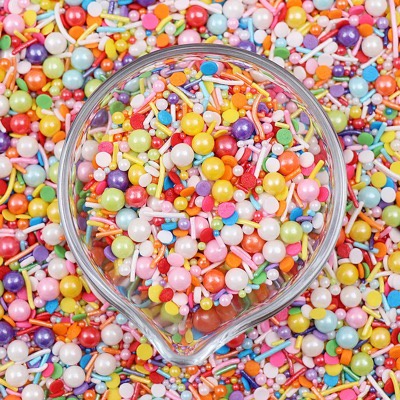 Bolas De Açúcar Coloridas Comestíveis Pérola DIY Assprinkles Bolos ...