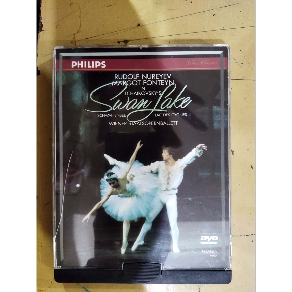 DVD Rudolf Nureyev - Margot Fonteyn In Tchaikovsky's Swan Lake | Shopee Brasil