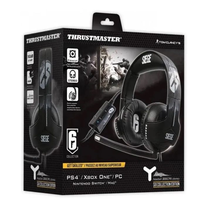 Headset Gamer Thrustmaster Six Edition Pc Ps4 Ps3 Xbox | Shopee Brasil