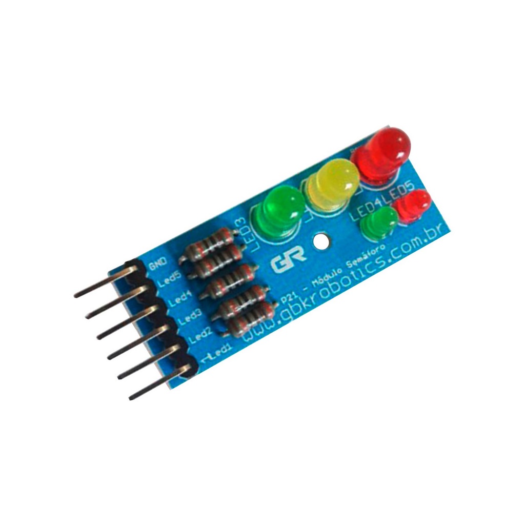 Módulo Semáforo GBK Robotics P21 | Shopee Brasil