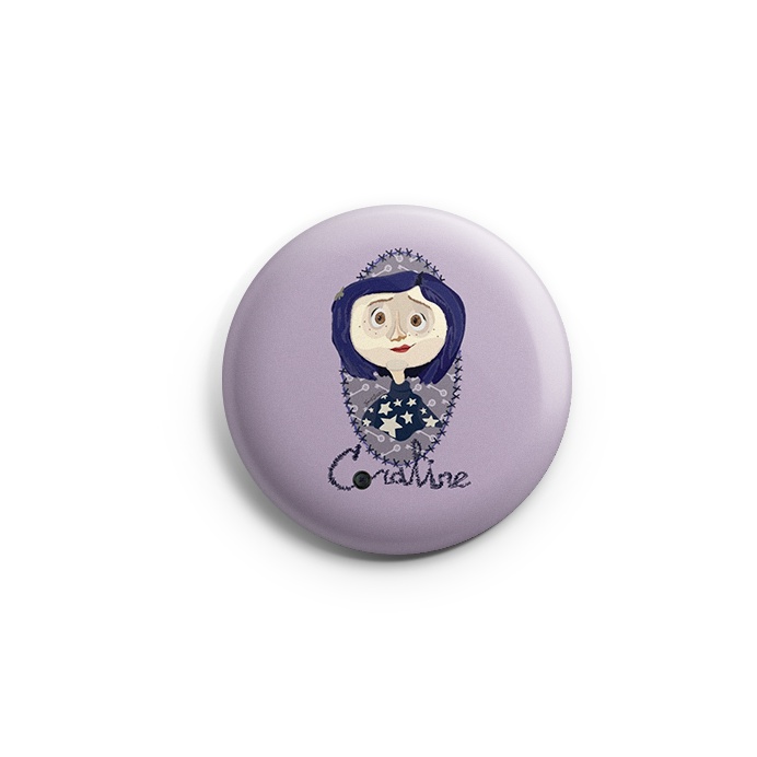 Botton Coraline - Botum / Boton / Broche (3,5cm & 4,5cm) | Shopee Brasil