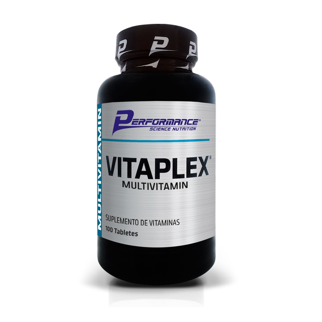 Multivitamínico Vitaplex 100 tabletes - Performance Nutrition | Shopee ...