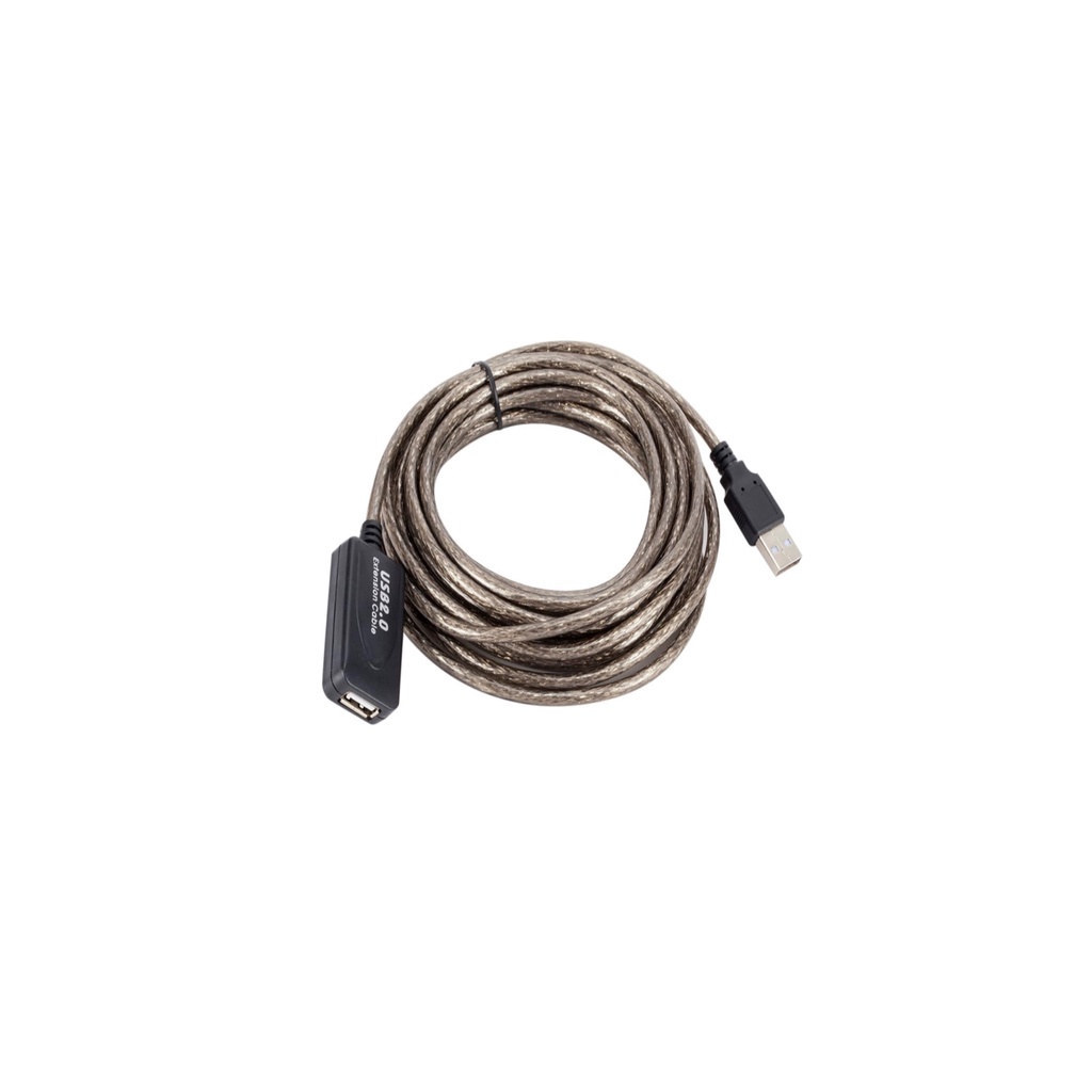Cabo Extensor Usb 2.0 Blindado Amplificado 10m | Shopee Brasil