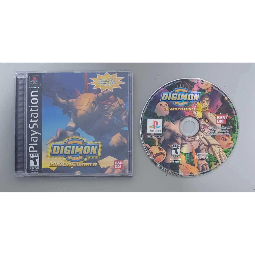 PS1 - Digimon World 1 - Leia a descrição | Shopee Brasil
