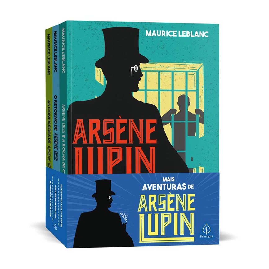 Box Mais aventuras de Arsene Lupin - Kit com 3 livros | Shopee Brasil