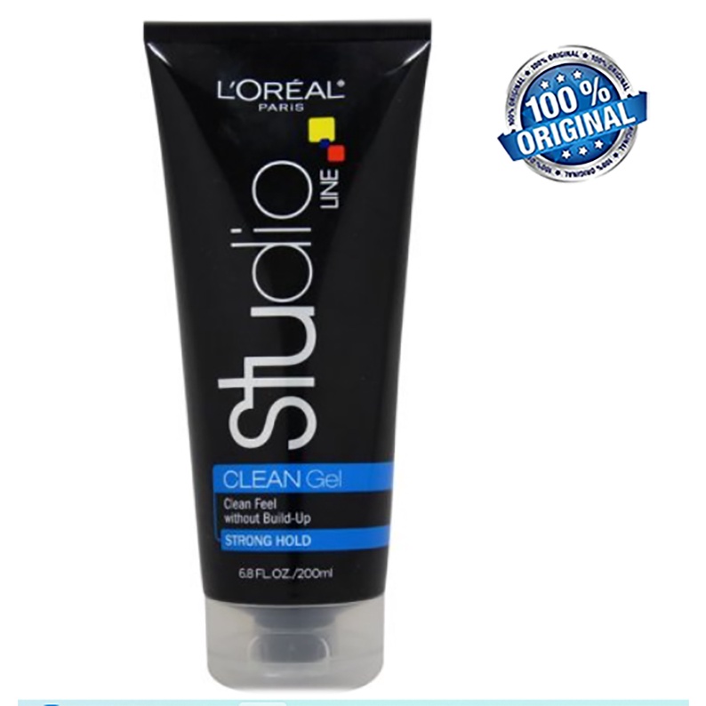 Loreal Studio Line 3 Clean Gel Forte Fixação 200ml | Shopee Brasil