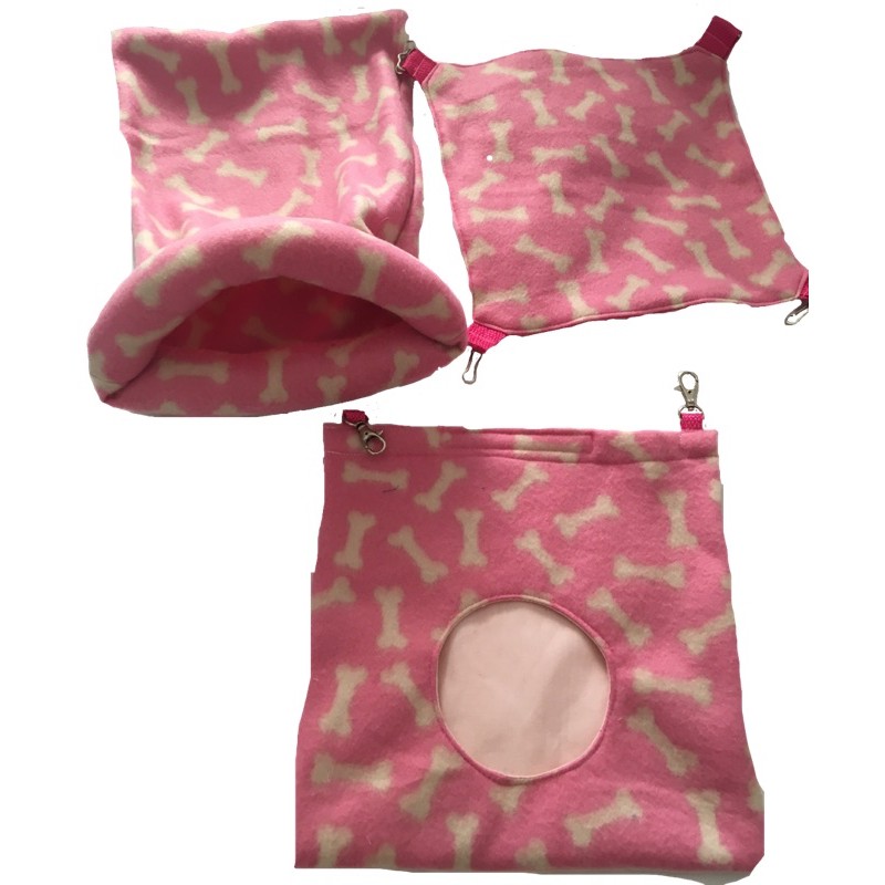 kit 1 alcofa, 1 rede com ganchos,1 porta feno com ganchos- PET ...