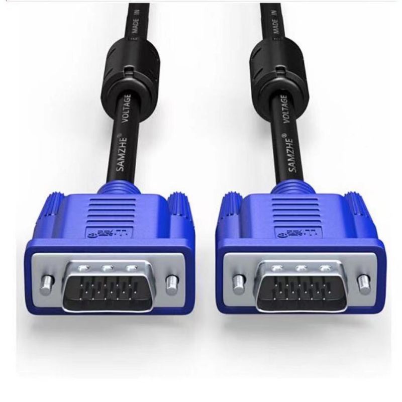 Cabo VGA para PC, Notebook e retroprojetor | Shopee Brasil