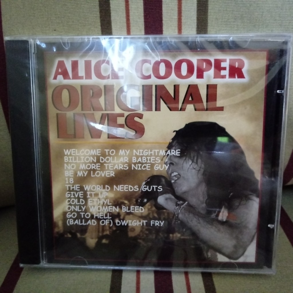Cd Alice Cooper - Original Lives (Lacrado) | Shopee Brasil