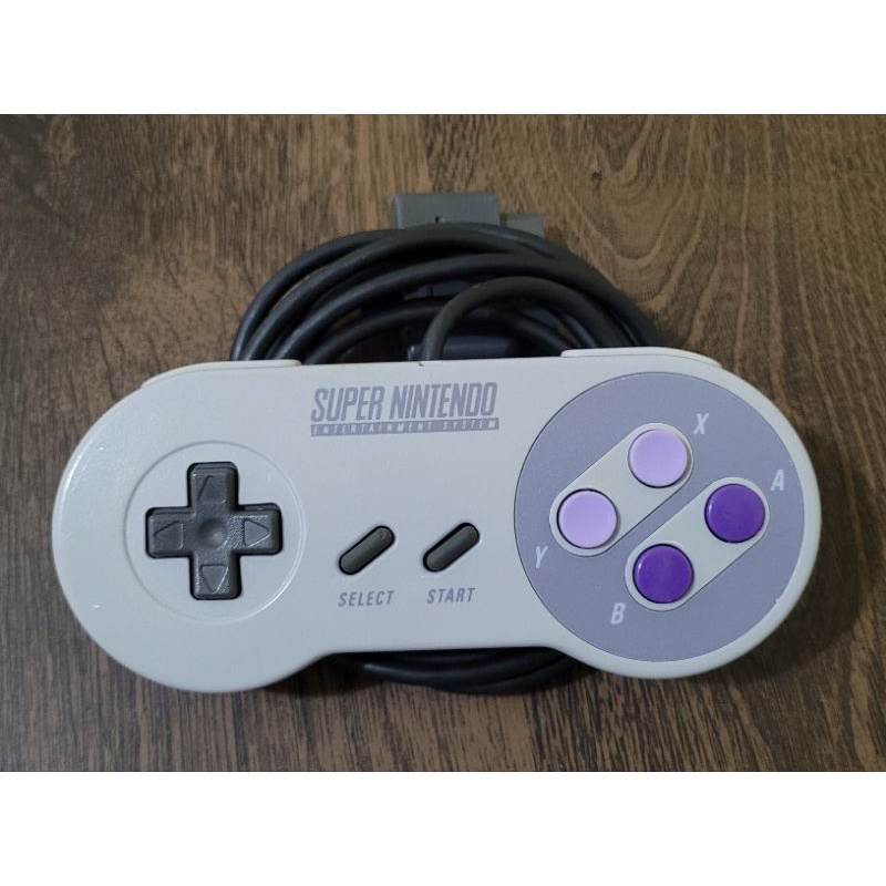 Controle Super Nintendo Original Funcionando Perfeitamente | Shopee Brasil