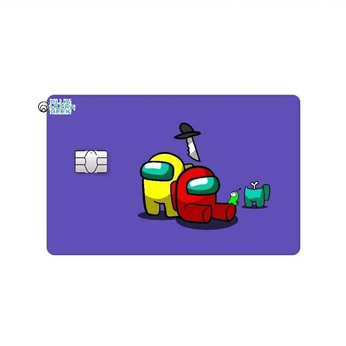 Adesivo Para Cartão De Crédito/Débito Jogo Among Us | Shopee Brasil