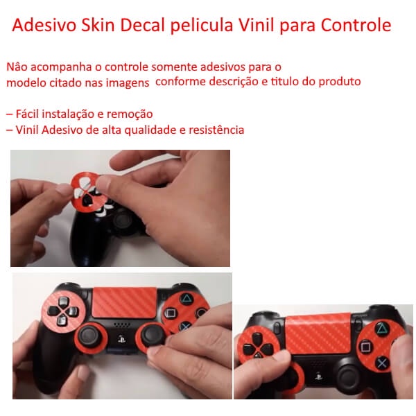 Adesivo Skin Capa Ps4 Camuflado Controle Playstation 4 grip Camuflado Verde