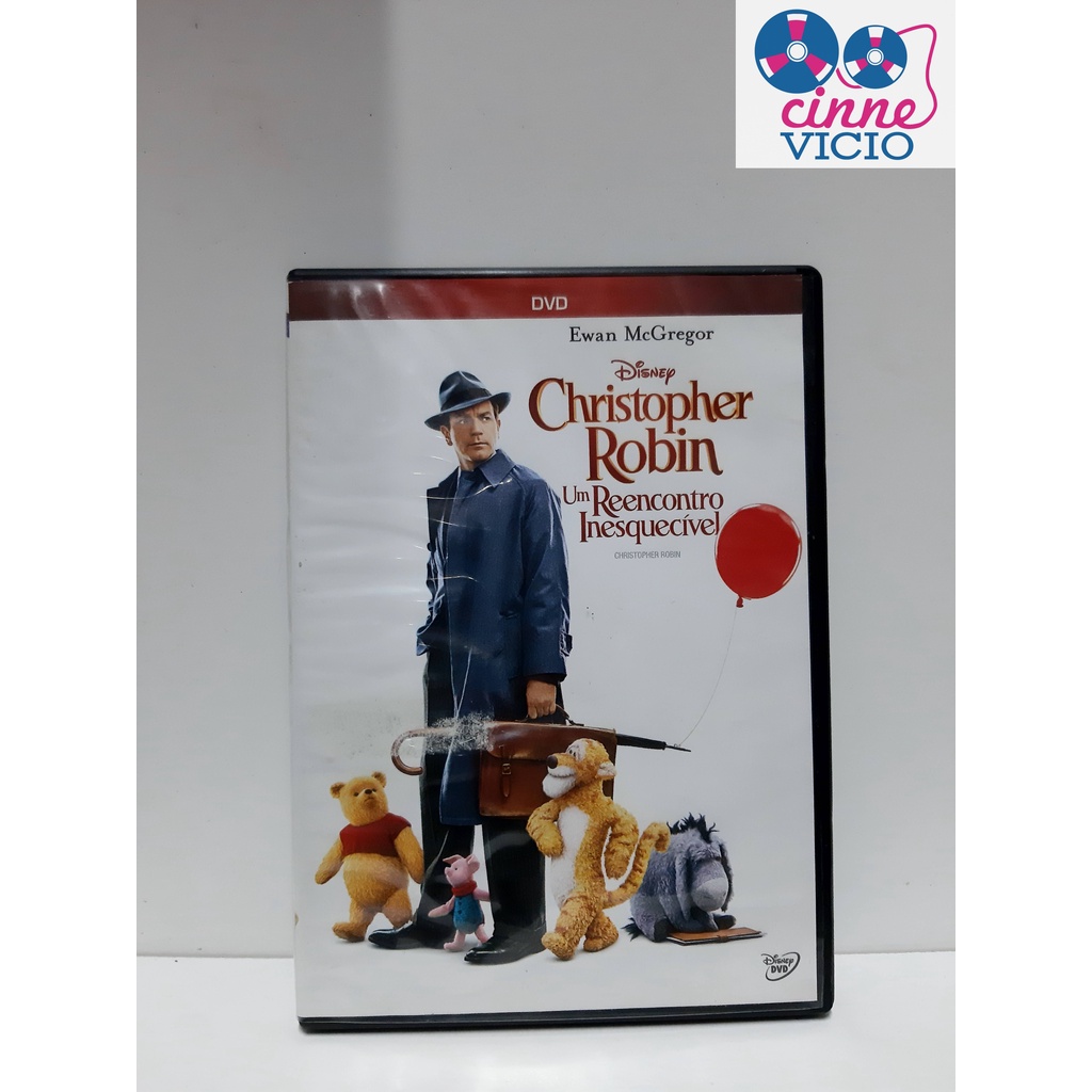 DVD Christopher Robin Um Reencontro Inesquecível (ponta de estoque ...