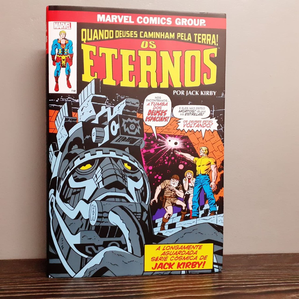Os Eternos: Por Jack Kirby - Marvel Omnibus | Shopee Brasil