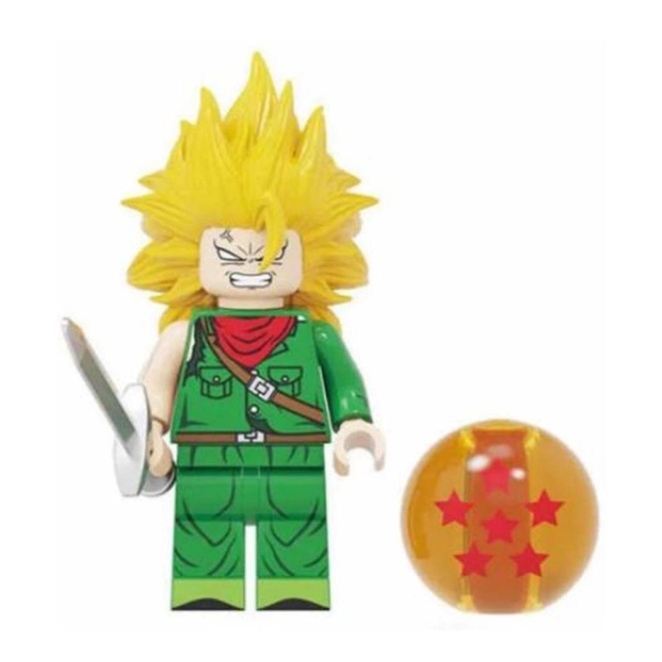 Boneco Blocos Montar Dragon Ball Torankusu Sayan Trunks | Shopee Brasil