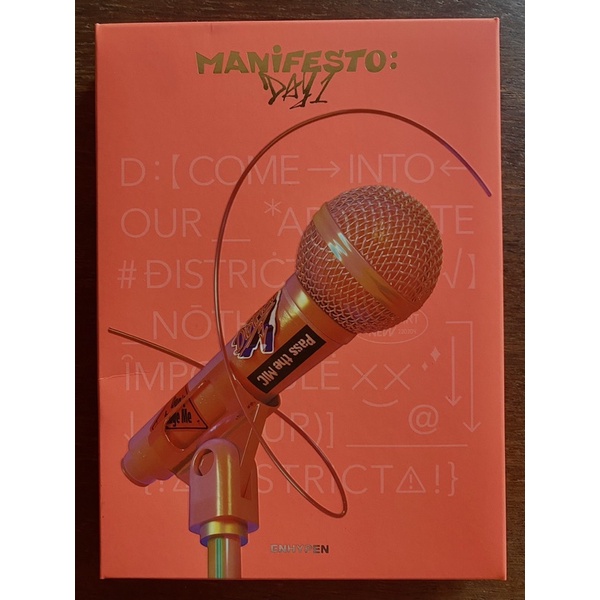 manifesto d version enhypen album | Shopee Brasil