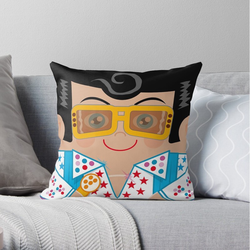 Almofada Elvis Presley O Rei do rock | Shopee Brasil