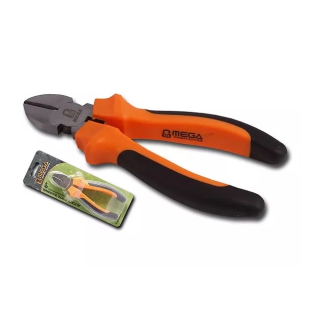 Alicate Para Corte Diagonal 6 Polegadas Cabo emborrachado Antiaderente | Shopee Brasil
