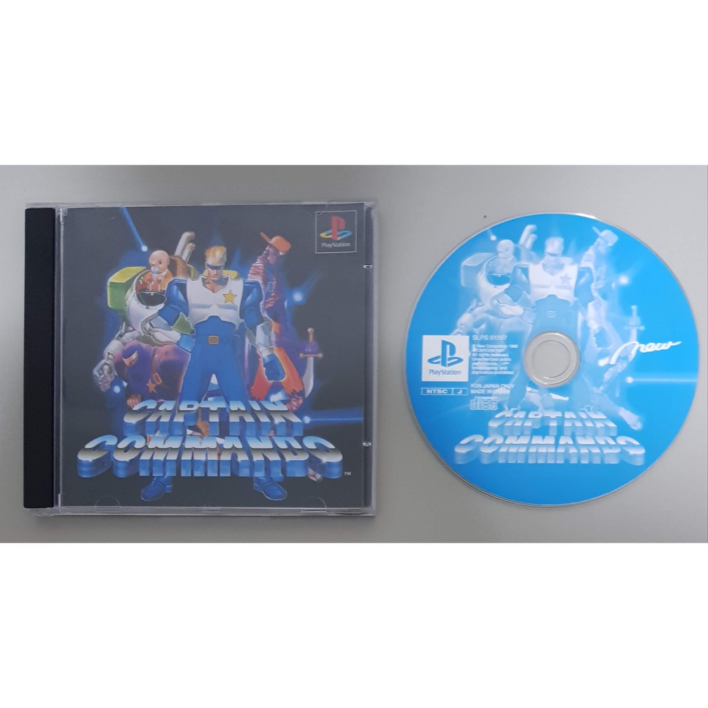PS1 - Captain Commando - Leia a descrição | Shopee Brasil
