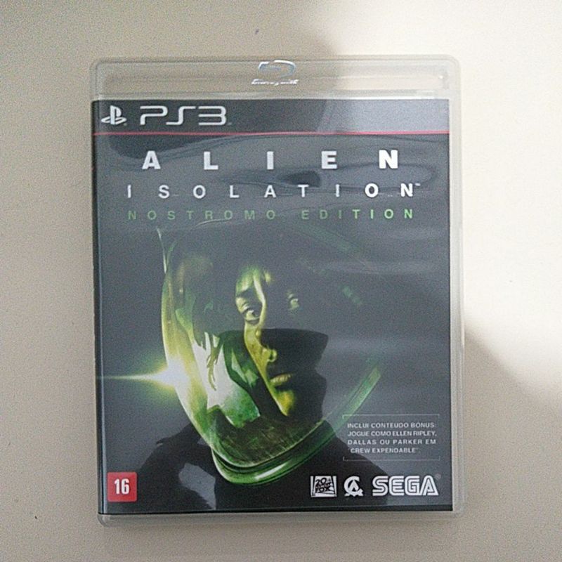 Alien isolation Nostromo edition jogo original ps3 | Shopee Brasil